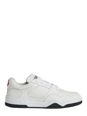 DSQUARED2 Dsquared2 Perforated Leather Sneakers