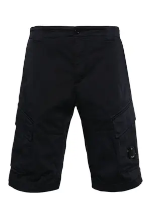 Loewe C.P. Company Lens-Detail Cargo Shorts Blue