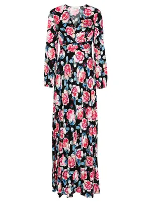 Diane Von Furstenberg Monika Maxi Dress - Black
