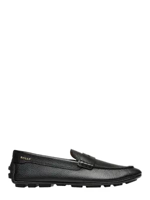 Bally Kerbs Leather Driver - Black
