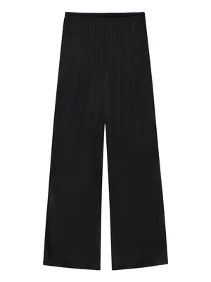 ANINE BING Aden High-waisted Trousers - Black