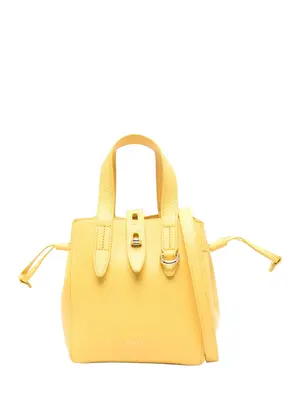 Furla Net Leather Tote Bag - Yellow