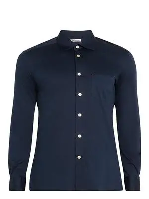 Kiton Nerano Pocket Sport Shirt - Navy
