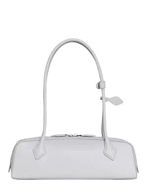 ALAÃA ALAÏA Le Teckel Medium Bag Pearl