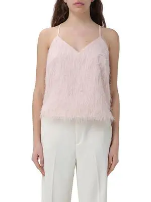 TWINSET Feather Trimmed Camisole - Pink