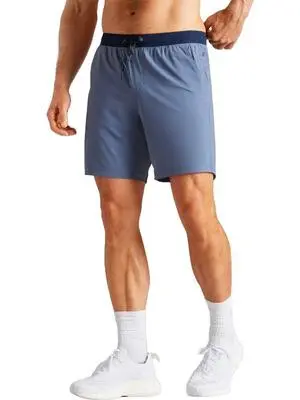 RHONE Rhone Pursuit 7-Inch Unlined Training Shorts Folkstone Gray