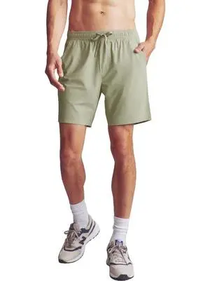 RHONE Rhone Pursuit 7-Inch Unlined Training Shorts Seagrass Green