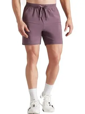 RHONE Rhone Pursuit 7-Inch Unlined Training Shorts Shadow Plum