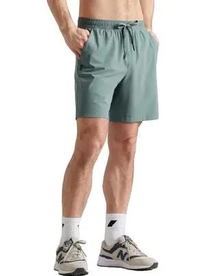 RHONE Rhone Pursuit 7-Inch Unlined Training Shorts Stormy Sea Green