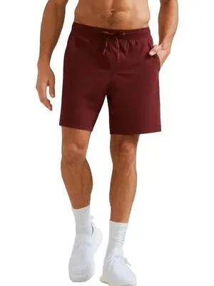 RHONE Rhone Pursuit 7-Inch Unlined Training Shorts Tawny Port
