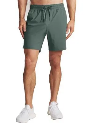 RHONE Rhone Pursuit 7-Inch Unlined Training Shorts Tidal Green