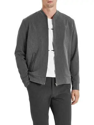 LES DEUX Les Deux Como Bomber Jacket Grey Melange