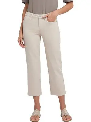 NYDJ NYDJ Piper Coolmax® Relaxed Fit Crop Pants Feather