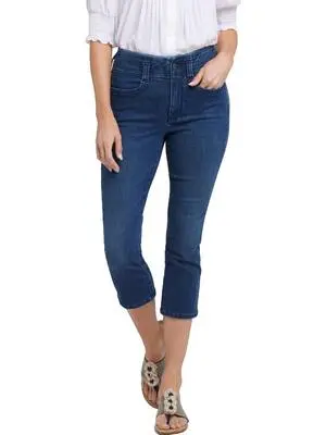 NYDJ Ami High Waist Skinny Capri Pants - Ibiza Blues