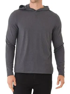 THREADS 4 THOUGHT Malone T-shirt Hoodie Heather Charcoal