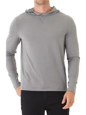 THREADS 4 THOUGHT Malone T-shirt Hoodie Heather Grey