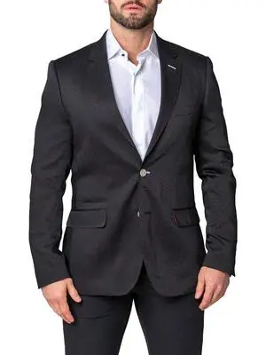 MACEOO Socrates Sport Coat - Black