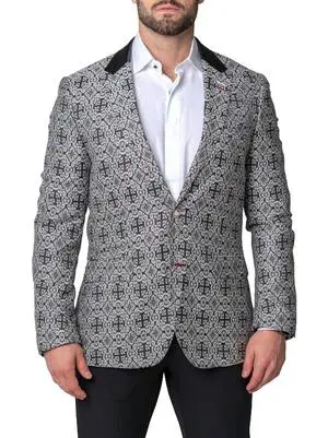 MACEOO Socrate Evo Luca Sport Coat - White