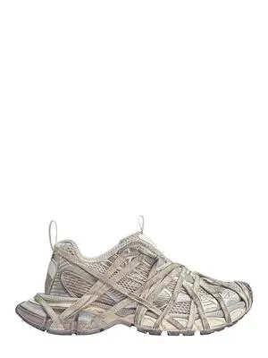 Balenciaga 3xl Extreme Lace Sneakers Light Beige