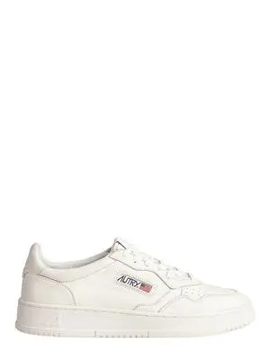 AUTRY Medalist Low Top Sneakers Goat White