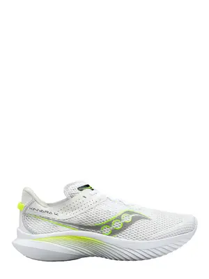 Saucony Kinvara 14 Slime Athletic Sneakers - White
