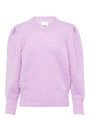 Isabel Marant Emma Mohair-blend Sweater - Purple