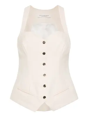 Philosophy Di Lorenzo Serafini Sleeveless Top - Neutrals