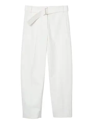 3.1 Phillip Lim Belted Tapered Trousers - White