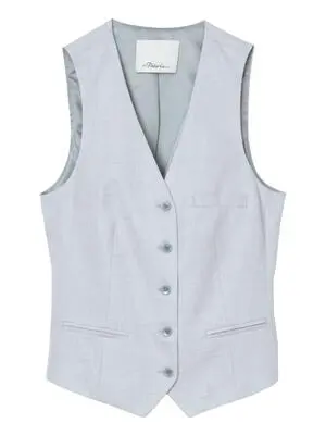 3.1 PHILLIP LIM Built-In Bra Waistcoat