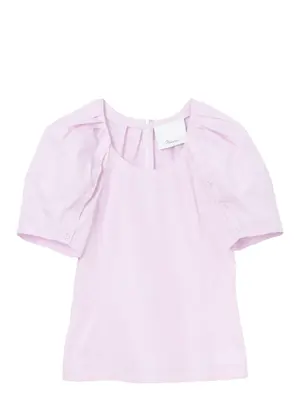 3.1 Phillip Lim Puff-sleeve Top - Purple