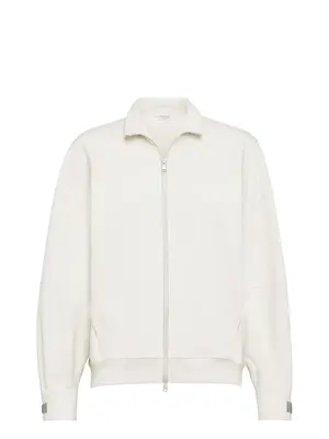 Brunello Cucinelli Zip-up Sweatshirt - Neutrals