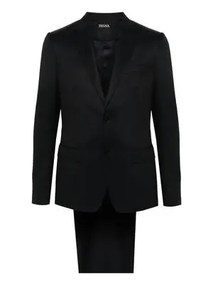 Zegna Single-breasted Suit - Blue