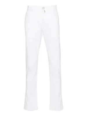 Jacob Cohen Bobby Low-rise Slim-fit Jeans - White