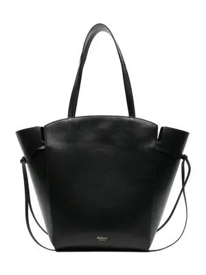 Mulberry Clovelly Leather Tote Bag - Black