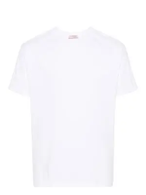 Valentino Garavani Logo-patch Cotton T-shirt - White