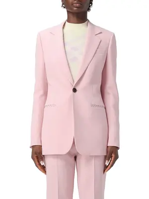 Burberry Single Breasted Jacket - Pink