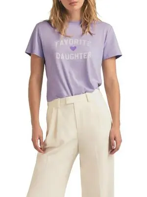 FAVORITE DAUGHTER Favorite Daughter Graphic T-Shirt Lavender