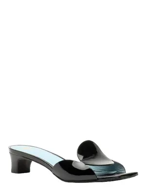 FRANCES VALENTINE Frances Valentine Sandy Slide Sandal Black