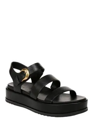 27 EDIT NATURALIZER 27 EDIT Naturalizer Zizi Platform Sandal Black Faux Leather
