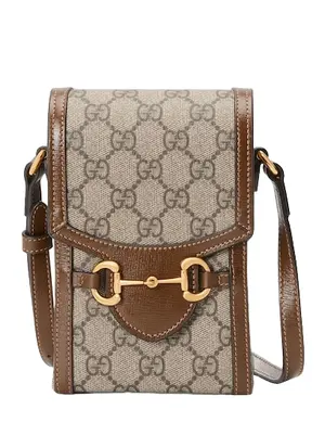 Gucci Horsebit 1955 Mini Bag GG Canvas Gg Supreme