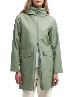 Barbour Barbour Heron Waterproof Jacket Bay Leaf
