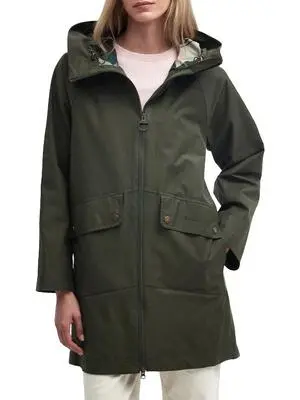 Barbour Heron Waterproof Jacket - Olive