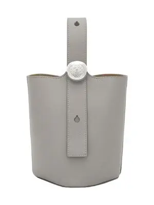 Loewe LOEWE Mini Pebble Bucket Bag Pearl Grey