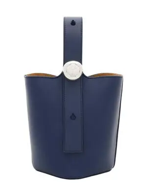 Loewe Pebble Mini Bucket Bag Abyss Blue