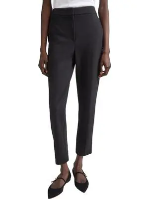 Max Mara Pegno Slim-fit Ankle Trousers - Black