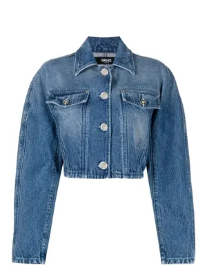 Versace Denim Trucker Jacket - Blue