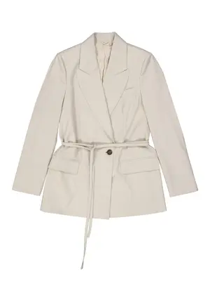 BRUNELLO CUCINELLI BRUNELLO CUCINELLI Wool Belted Jacket