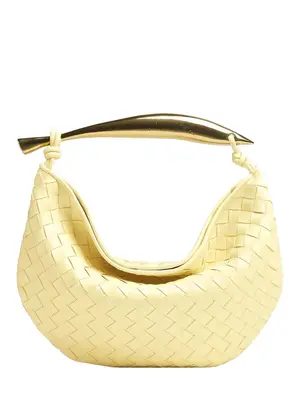 Bottega Veneta Bottega Veneta Sardine Intrecciato Leather Bag Camomile