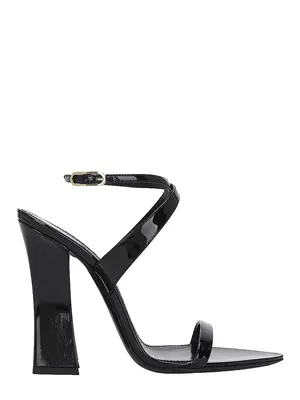 Saint Laurent Eva Sandal - Noir
