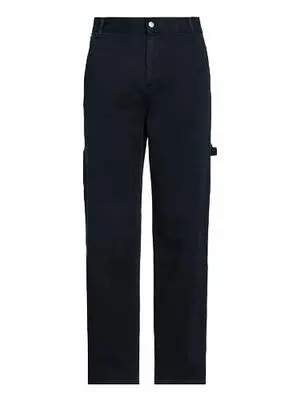 Sandro Straight Leg Gabardine Cargo Pants - Midnight Blue